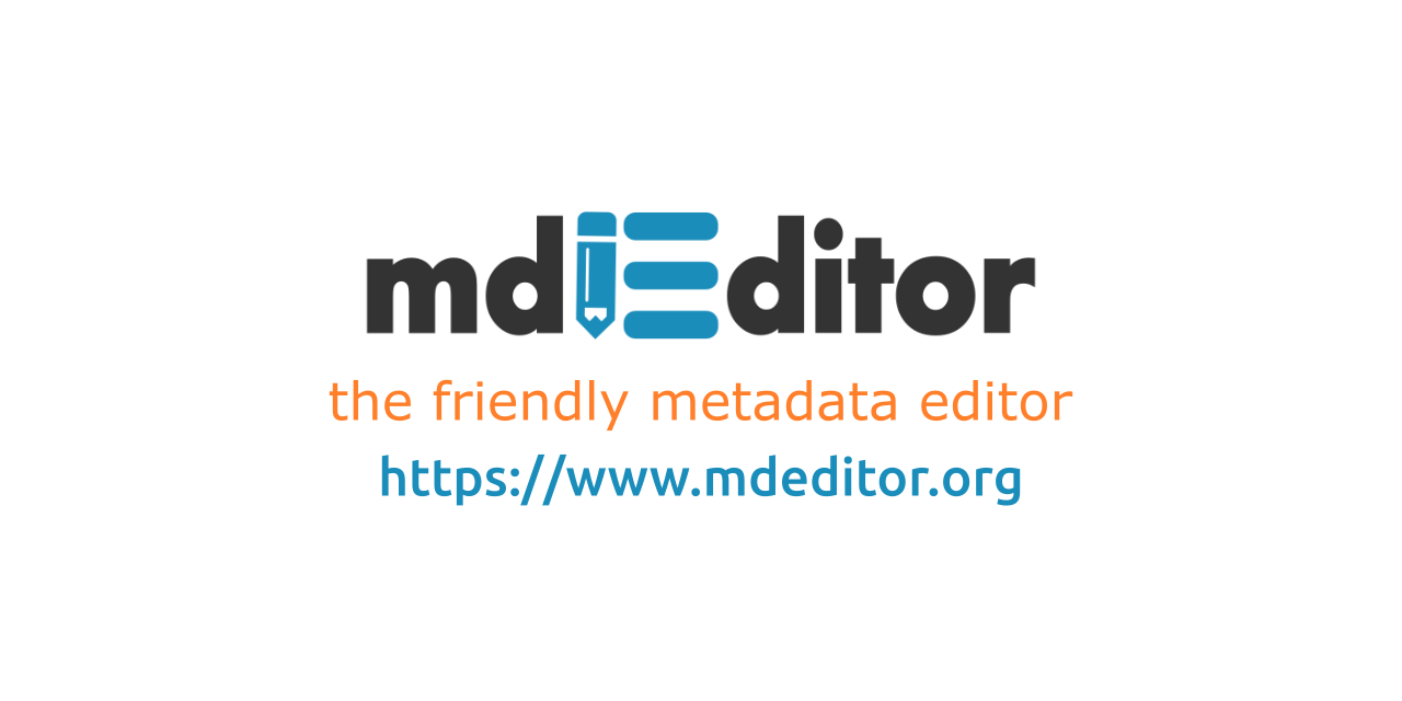 mdEditor - the friendly metadata editor